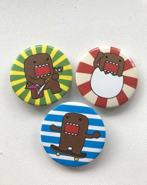 Значки Domo-kun