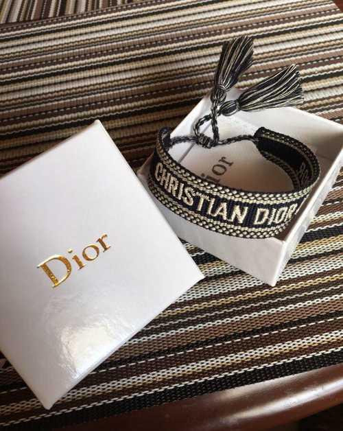 Браслет фенечка Dior