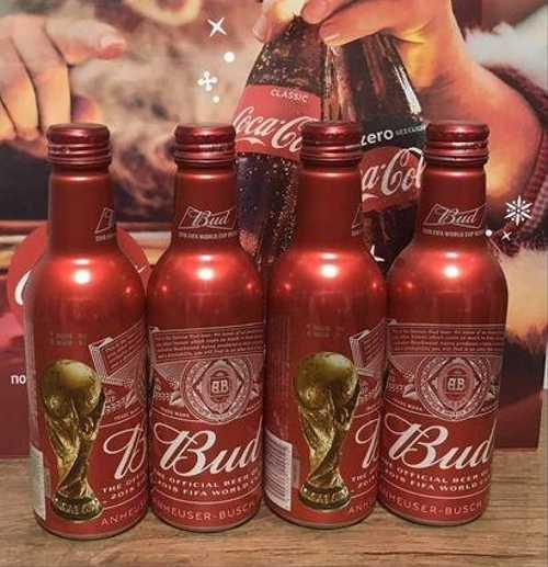 Коллекционная бутылка BUD, Fifa 2018