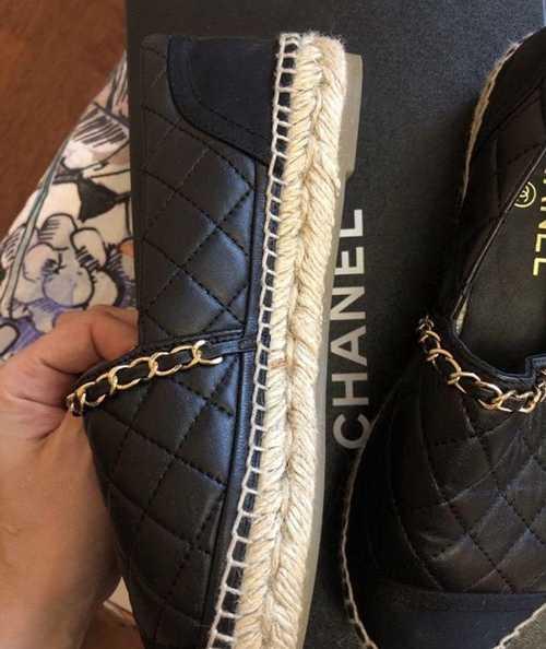 Эспадрильи Chanel