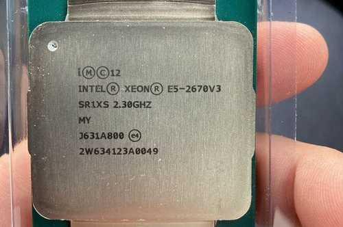 Интел е5 2670. Intel Xeon e5 2670 v3. Процессор Xeon e5 2670 v3. Процессор Intel Xeon e5 2670 v3 (2.3 ГГЦ. Intel Xeon e5-2670 v3 lga2011-3, 12 x 2300 МГЦ.