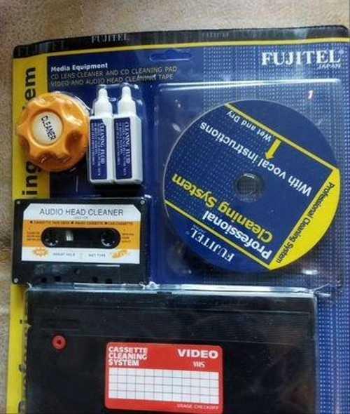 Чистящий диск, кассета, видео