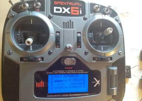Spektrum DX6i dsmx, 6 каналов
