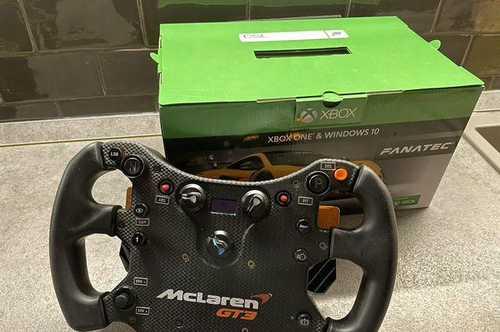 Игровой руль fanatec Mclaren GT3