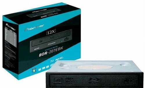 Оптический привод Blu-ray Pioneer BDR-207EBK Black