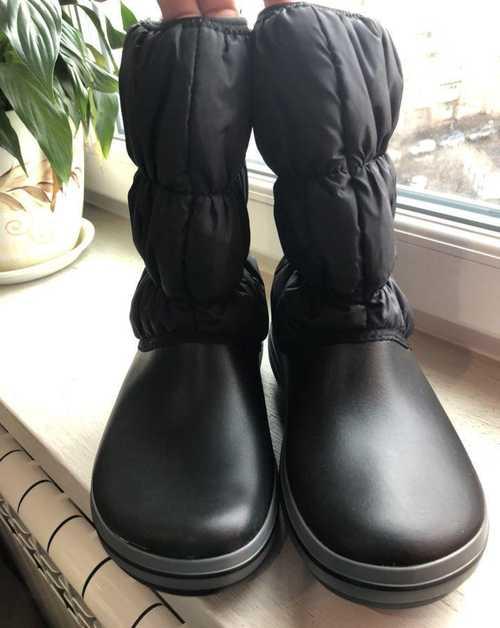 Сапоги демисезон crocs w8 на 38 р