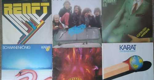 LP Puhdys, Karat,Renft, Horst kruger-band DDR