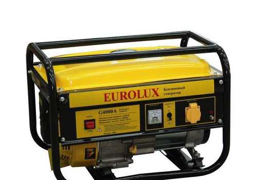 Бензиновый генератор G4000A Eurolux