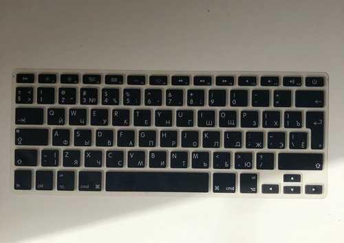 Силиконовая накладка на клавиатуру Apple