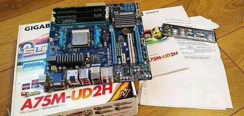 Мат.плата Gigabyte + AMD A8-3800 + 8Gb DDR3