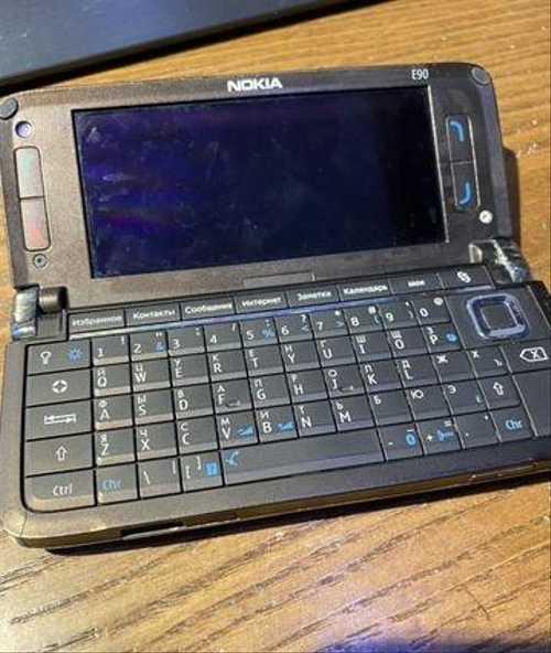 Nokia e90 коричневый