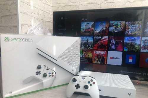 Xbox one s 1tb с играми