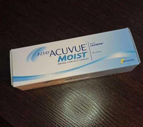 Контактные линзы 1-Day Acuvue Moist -5.50/8.5