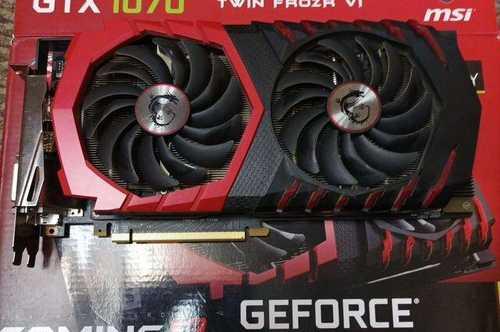 Неисправная Msi gtx 1070 gaming x