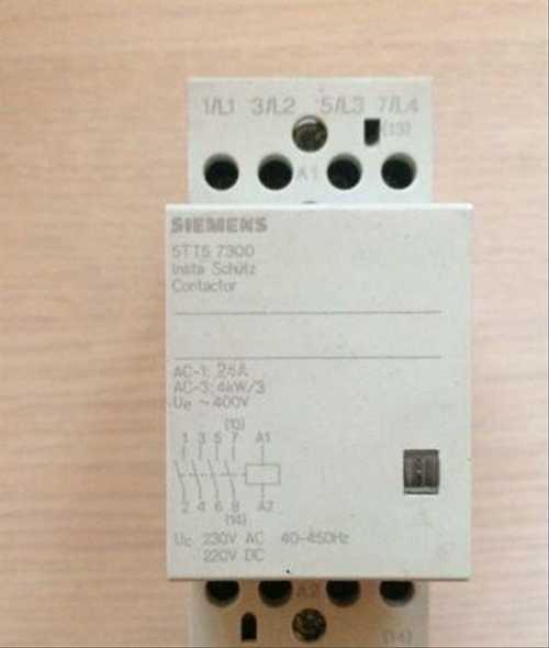 Контактор Siemens 5TT5 7300