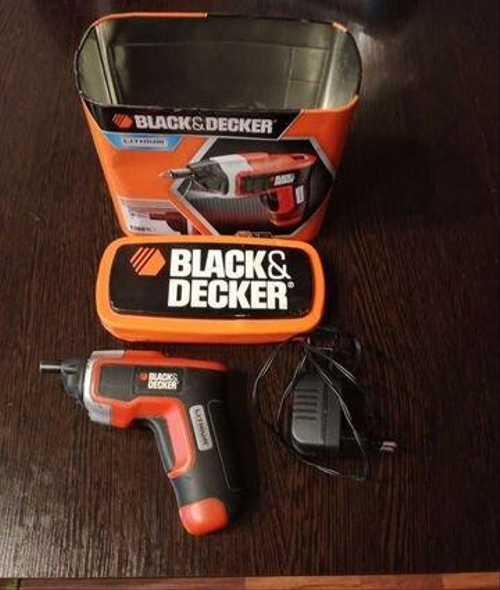 Аккумуляторная отвёртка black and decker | Festima.Ru - Мониторинг ...