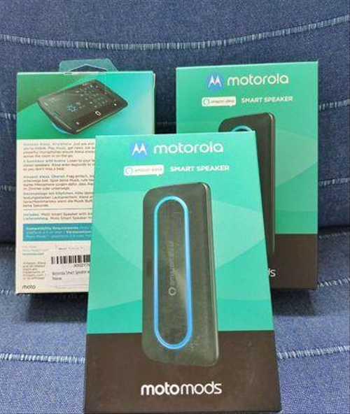 Motorola moto mods Alexa колонка