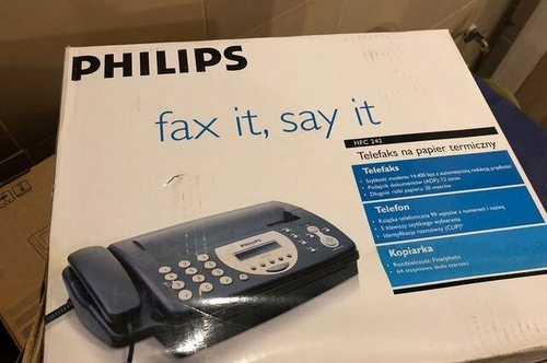 Телефон факс philips HFC 242