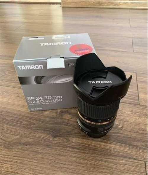 Объектив Tamron 24-70 mm 2.8 Di VC USD Canon