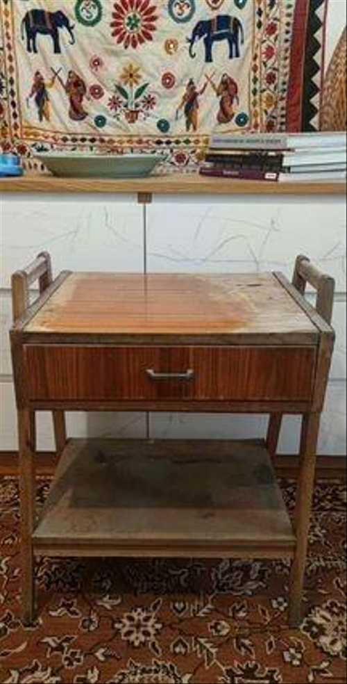 Винтажный столик-тумба. Румыния