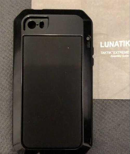 Чехол lunatik taktik extreme iPhone 5S / SE черный