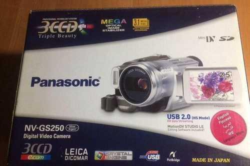 Видеокамера mini DV Panasonic NV-GS250 3.1MP
