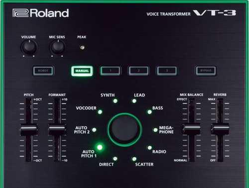 Вокальный процессор roland VT-3