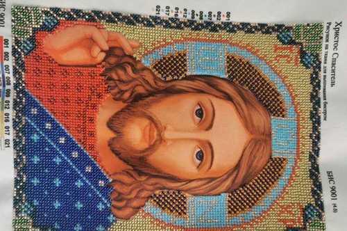 Икона вышитая бисером