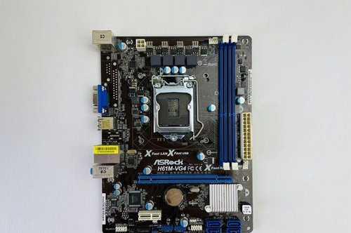 Материнская плата ASRock H61M-VG4 / 1155