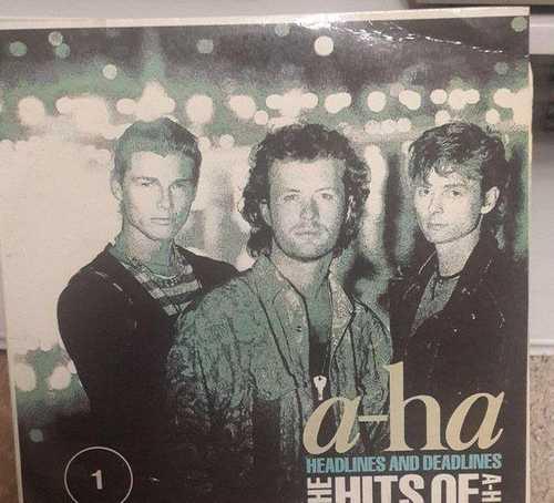 Пластинка A-ha -the hits- headlines and deadlines