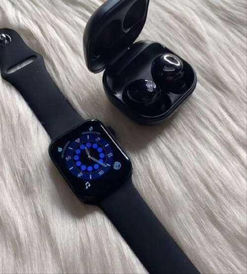 Комбинация: Apple Watch + galaxy buds pro