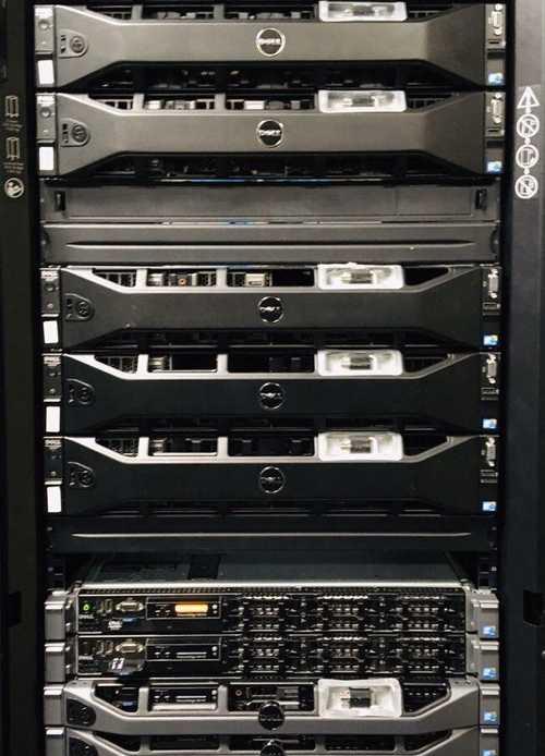Сервер Dell R510 (12x3.5") с рельсами и салазками