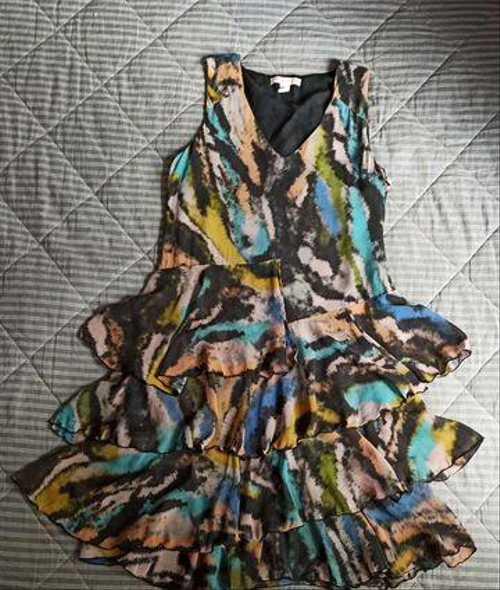 H&M x Matthew Williamson Шелковое платье S