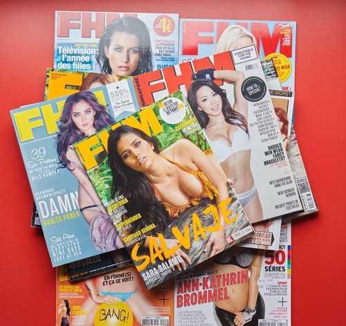 Зарубежные мужские журналы Maxim и FHM