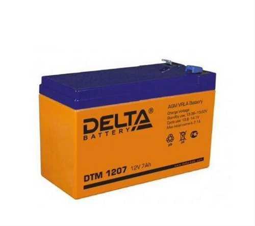 Аккумулятор Delta DTM1207 7,2 А/ч, 12В