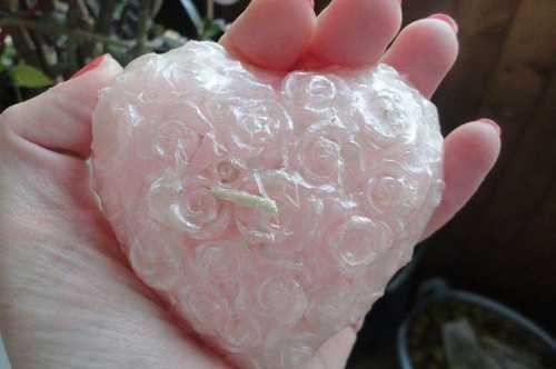 Свечка в форме сердца Обмен