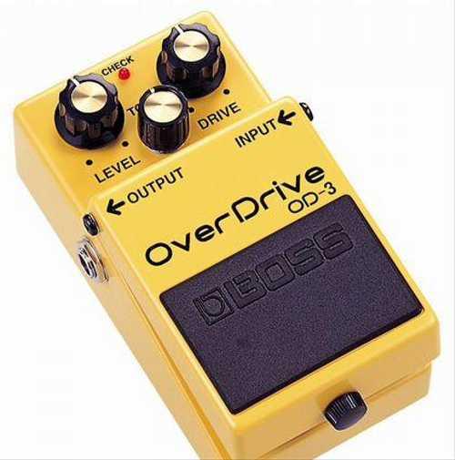 Педаль гитарная Overdrive Boss OD-3