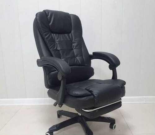 Компьютерное кресло эко.кожа Черное Komf