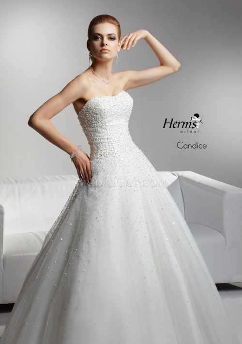 Свадебное французское платье herms bridal