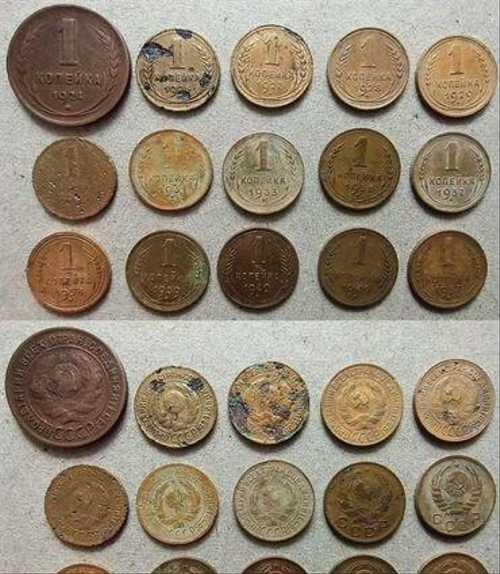 Монеты СССР 1924-1957