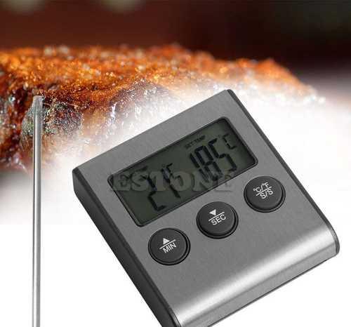 Термометр-щуп электронный для мяса и рыбы