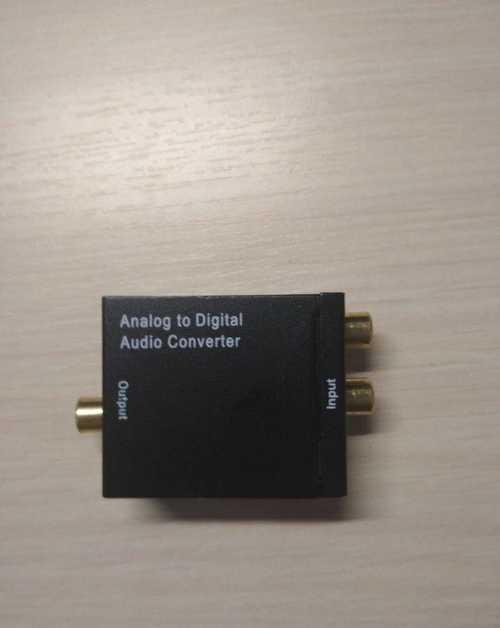 Конвертер 2RCA в Toslink и Coaxial