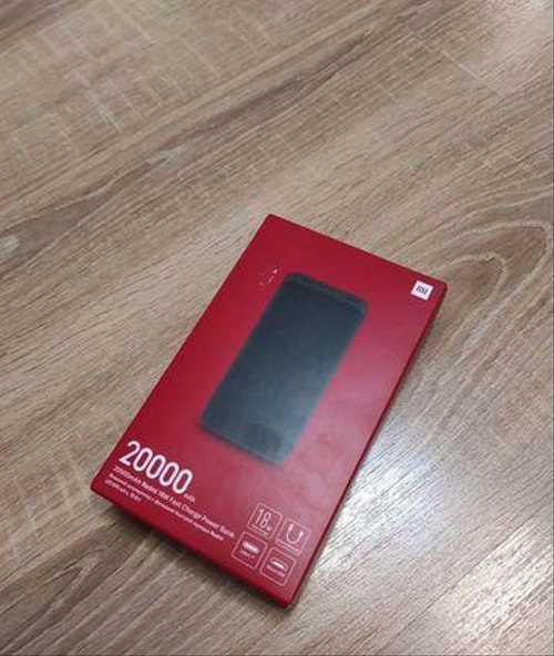 Xiaomi Redmi Power Bank 20000mah новый