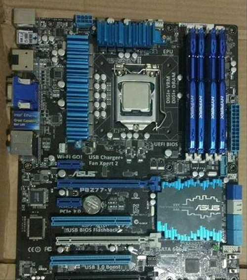 Комплект intel core i7 3770k +16gb + Asus P8Z77