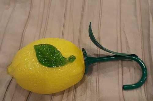 Лимон стеклянный декоративный плафон