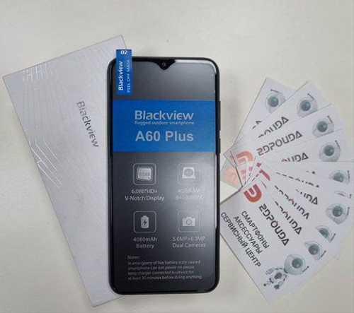 Blackview A60 Plus 4/64Gb Black (Черный)