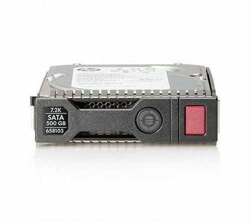 HDD для сервера HP 500GB 3.5" SATA 7.2k