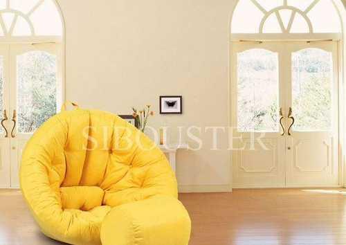 Кресло-матрас лежак Оустер Бостон жёлтое
