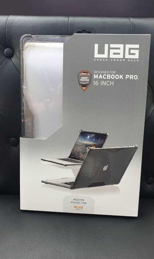 Чехол UAG на MacBook Pro 16-inch plyo