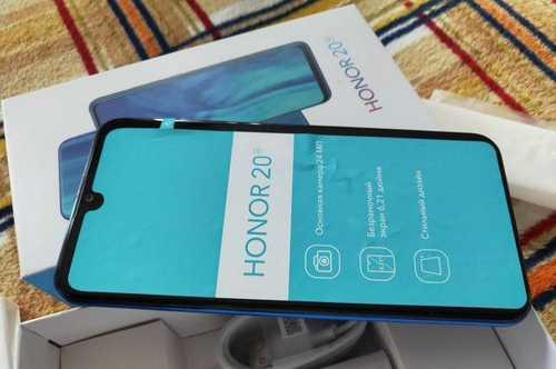 Новый Honor 20E 4/64Gb NfC Бесконтактная оплата